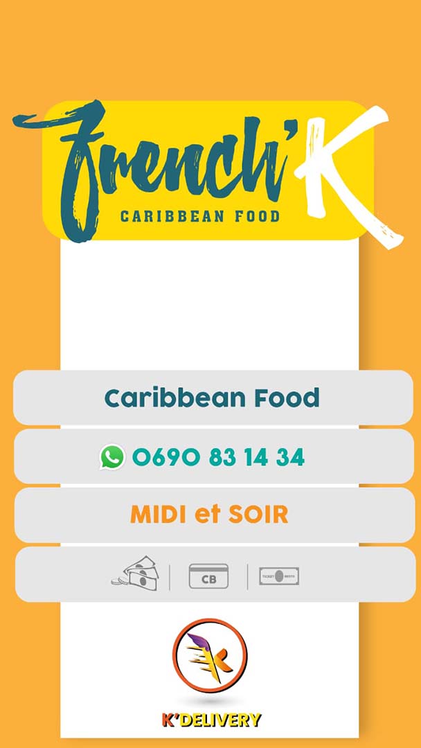 Restaurant – Guadeloupe – K'DELIVERY